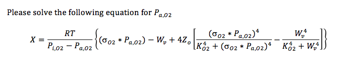 Solved Please solve the following equation for Pa.02 4 (0,2 | Chegg.com