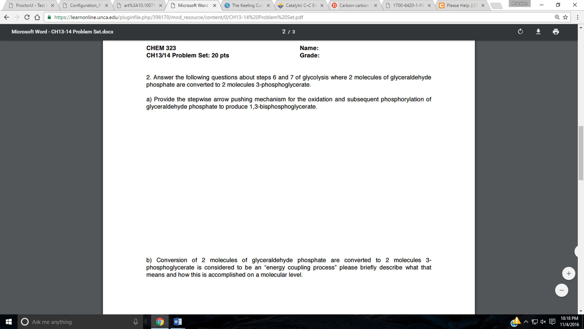 Solved Please answer both parts, this is for biochemistry. | Chegg.com