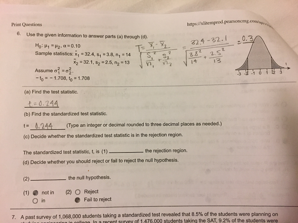 Statistics and probability Archive | April 26 2017 | Chegg.com