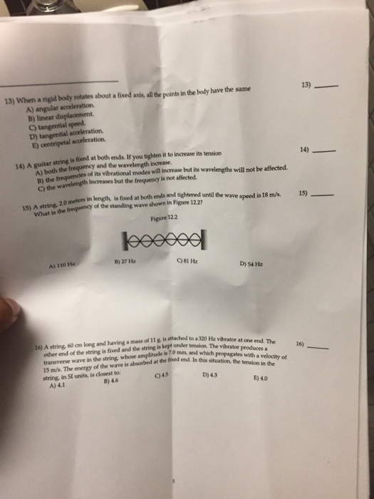 Solved When A Rigid Body Rotates About A Fixed Axis All The 