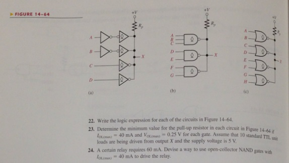 Solved Write the logic expression for each of the circuits | Chegg.com