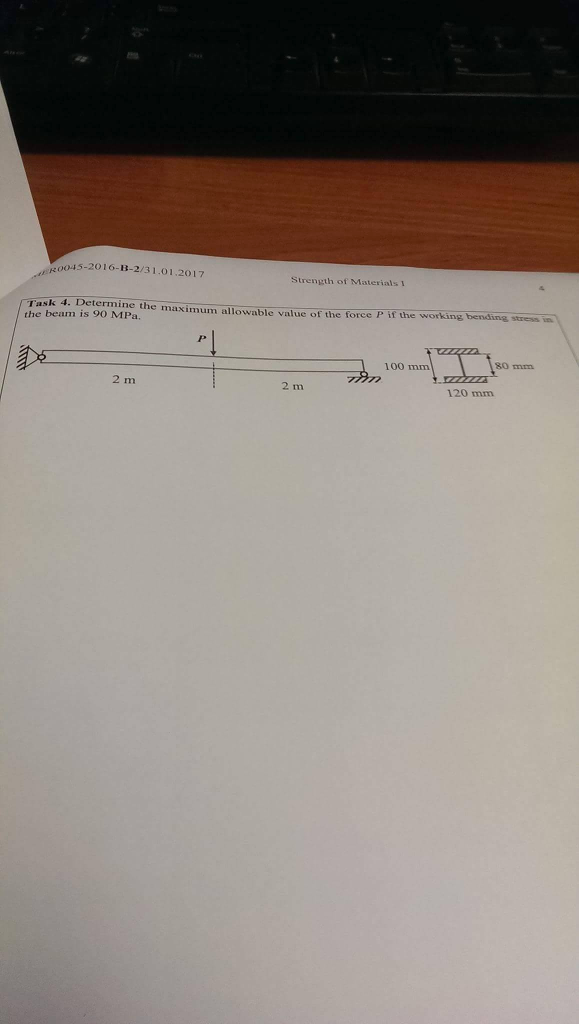 Solved Determine the maximum allowable value of the force P | Chegg.com