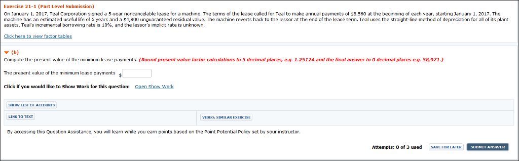 Solved Exercise 21-1 (Part Level Submission) On January 1, | Chegg.com Solved Exercise 21-1 (Part Level Submission) On January 1, | Chegg.com