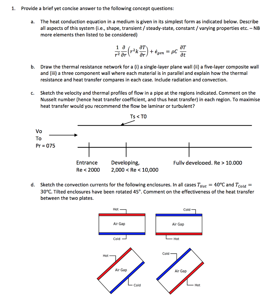 Solved Provide a brief yet concise answer to the following | Chegg.com