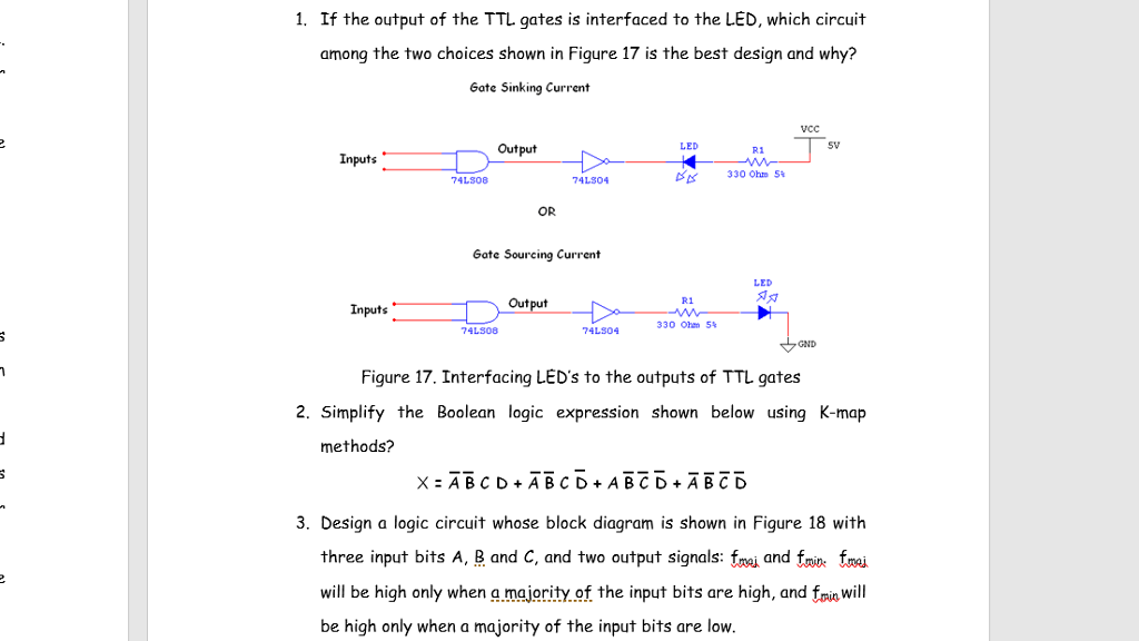 Solved Block diagram of majority and minority input bits | Chegg.com