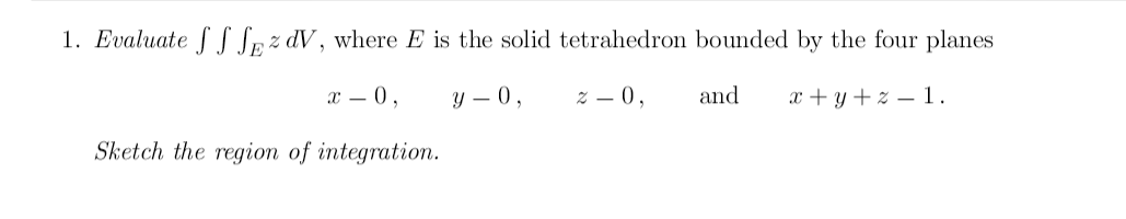 Solved I need help understanding how to find the bounds for | Chegg.com