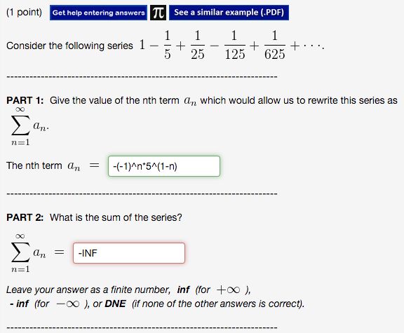 Solved I can't seem to get the sum right. I've tried | Chegg.com