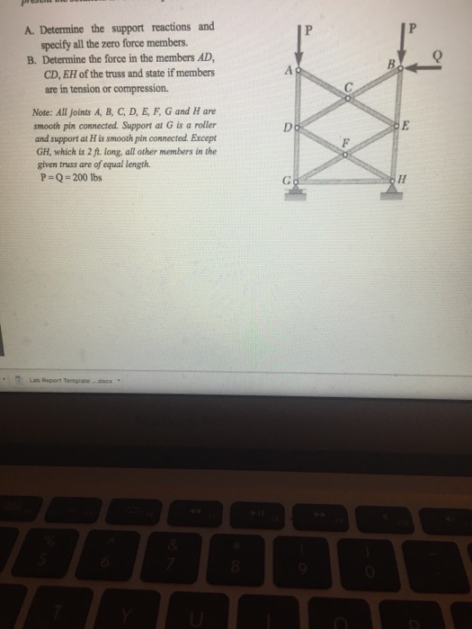 Solved Determine the support reactions and specify all the | Chegg.com