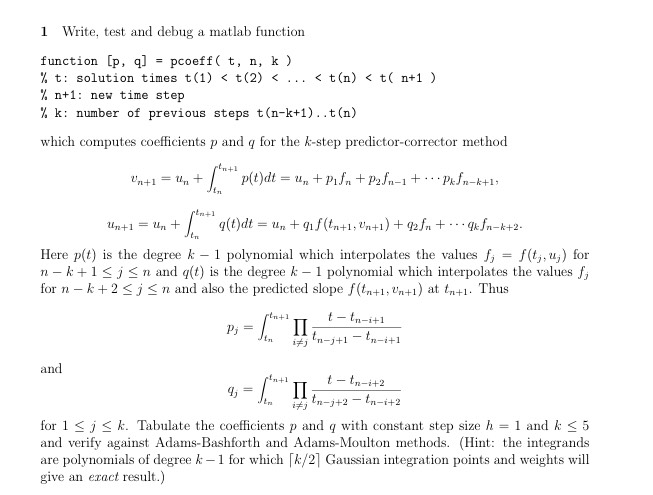 1 Write Test And Debug A Matlab Function Function 3116