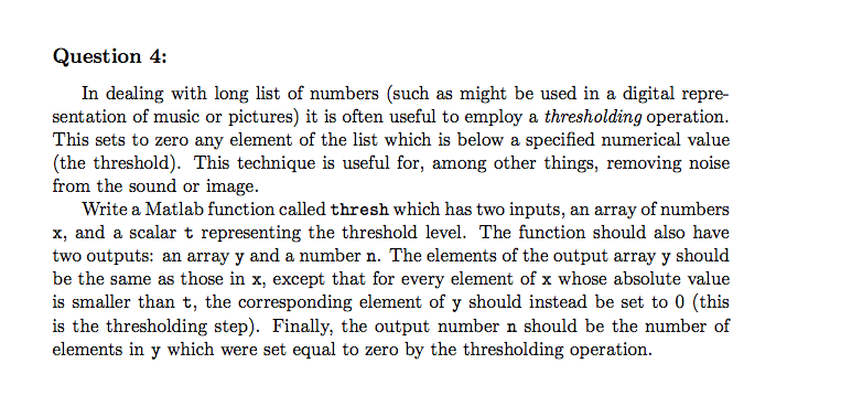 Solved Question 4: In dealing with long list of numbers | Chegg.com