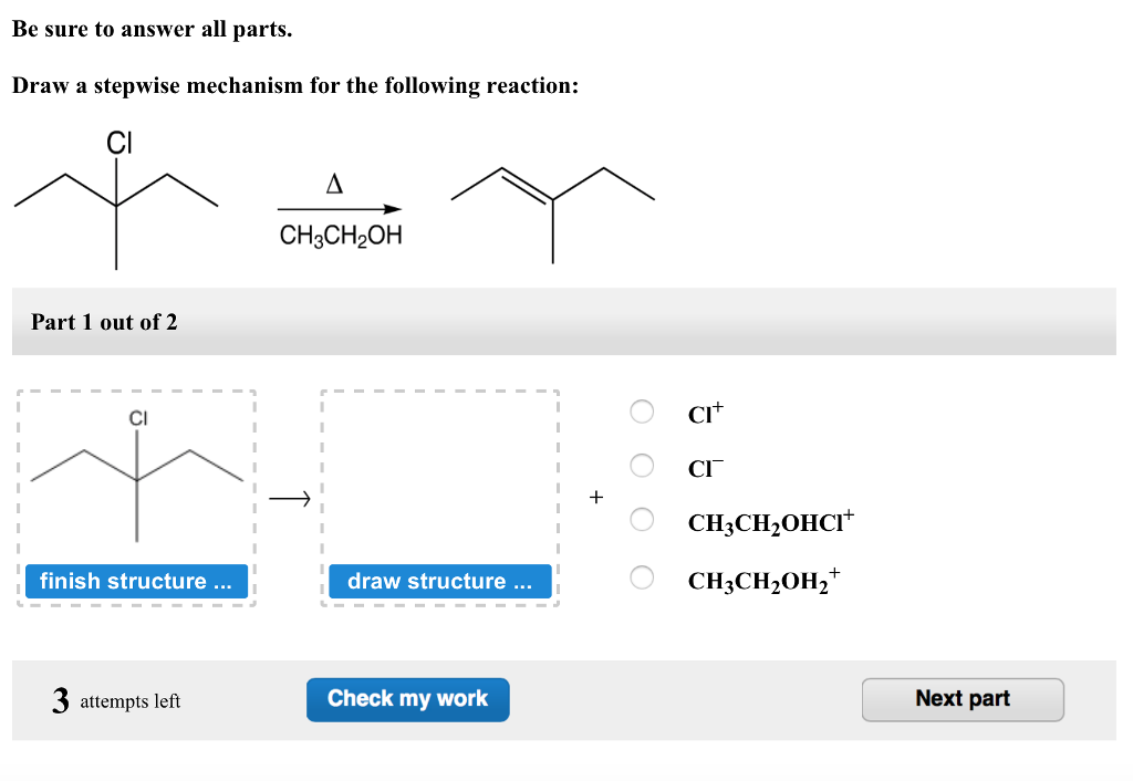 Solved Draw a stepwise mechanism for the following reaction: | Chegg.com