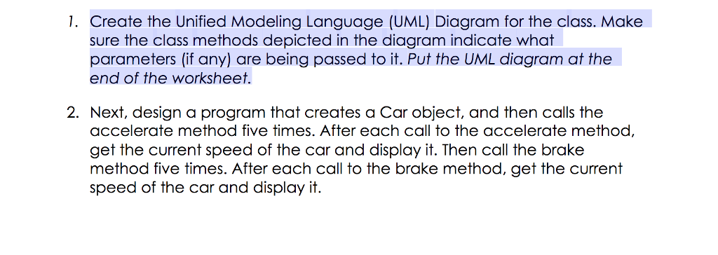 Solved 2. Car Class Write a class named Car that has the | Chegg.com Solved 2. Car Class Write a class named Car that has the | Chegg.com