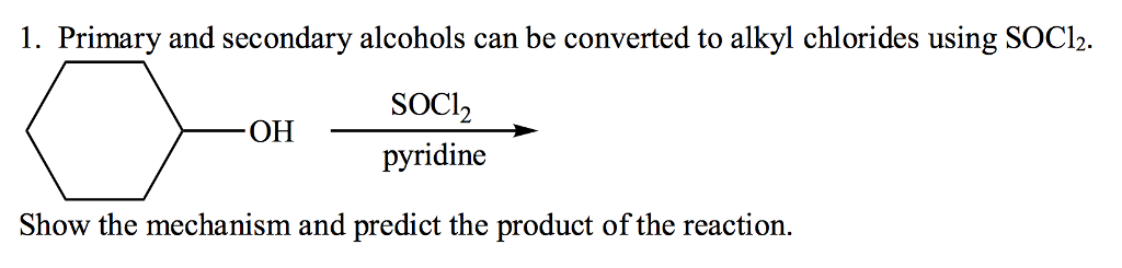 Solved 1. Primary and secondary alcohols can be converted to | Chegg.com