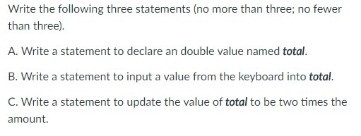 Solved GIven int x, y, z How many operators in the following | Chegg.com