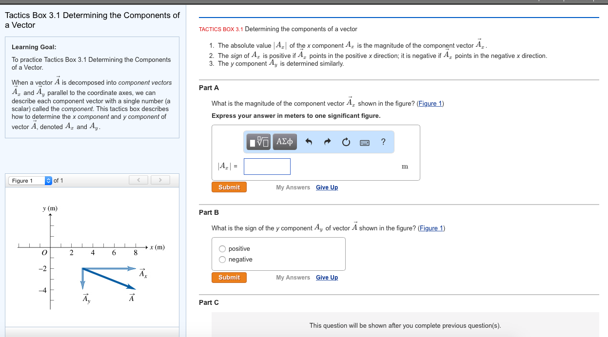 Solved Tactics Box 3.1 Determining the Components of a | Chegg.com