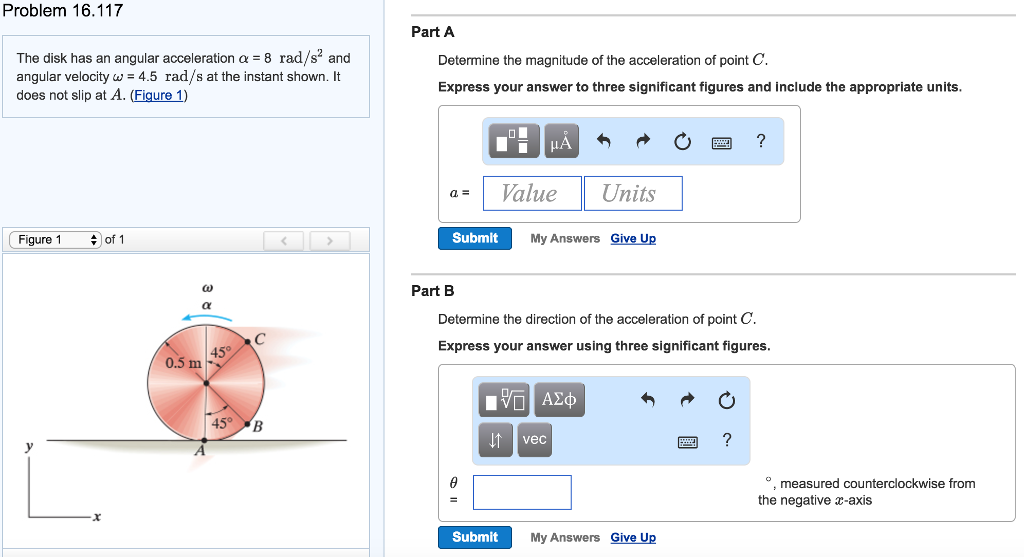 Solved The disk has an angular acceleration alpha = 8 | Chegg.com