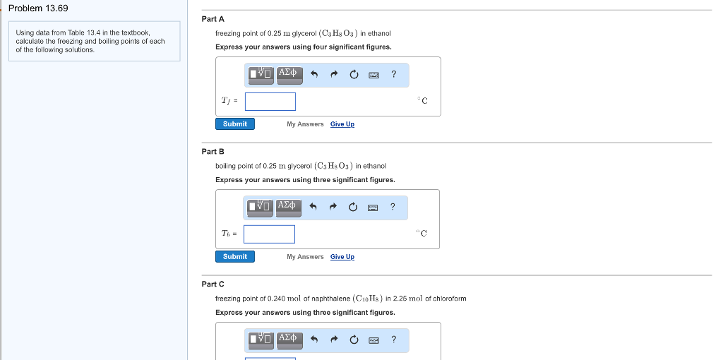 Solved Using data from Table 13.4 in the textbook, calculate | Chegg.com