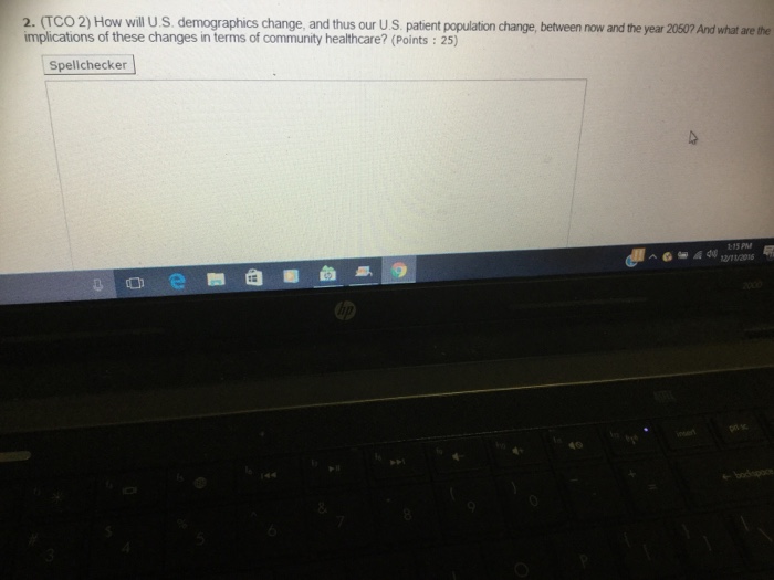 Solved How will US demographics change and thus our U.S. | Chegg.com