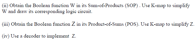 Solved Design A 4 Bit Combinational Circuit For A 2 S