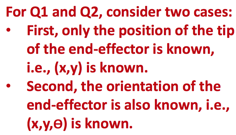 Solved For Q1 and Q2, consider two cases: First, only the | Chegg.com