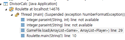 Solved Java need help to fix error I'm making roulette | Chegg.com