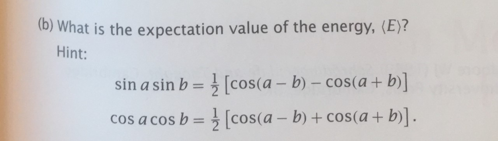 Solved 6 13 Wavefunctions And Expectation Values Assume That