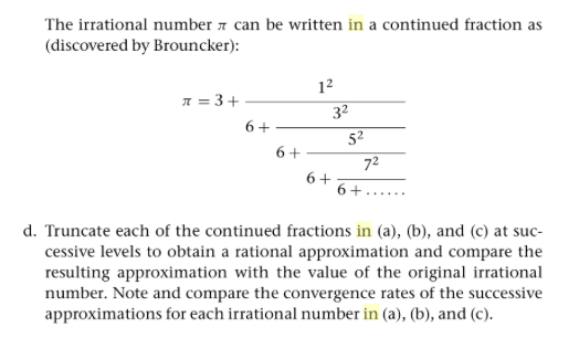 Solved 2. Continued fractions a. Show that the Golden Ratio | Chegg.com