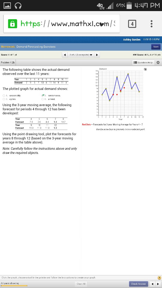 Solved LTE https://www.mathxl.cwm/くし Ashley Borden 1 1-3-1 5 | Chegg.com
