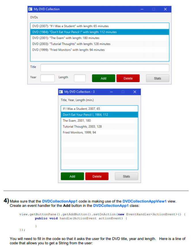 1) The tutorial code contains three different Pane | Chegg.com