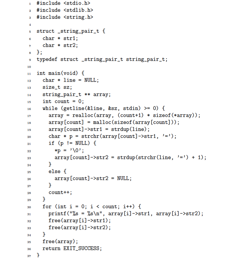 Solved 1 #include 2 #include 3 #include s struct | Chegg.com