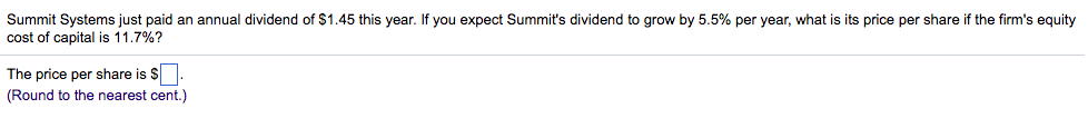 Solved Laurel Enterprises expects earnings next year of | Chegg.com