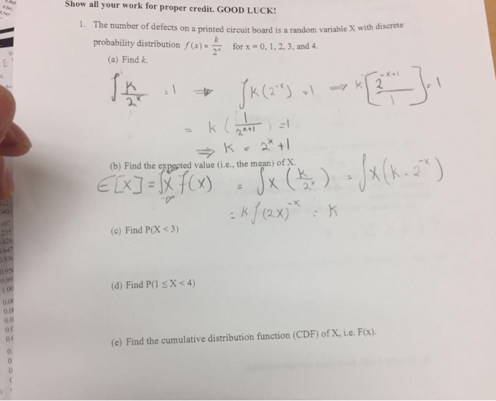 Solved The number of defects on a printed circuit board is a | Chegg.com