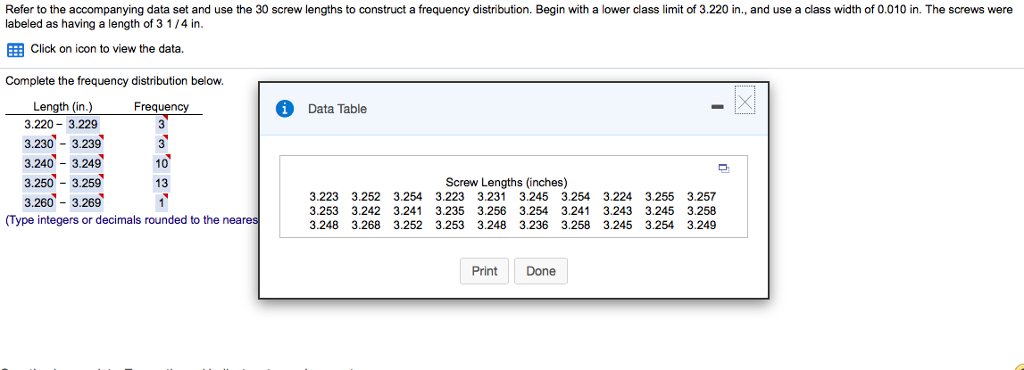 Solved Refer to the accompanying data set and use the 30 | Chegg.com