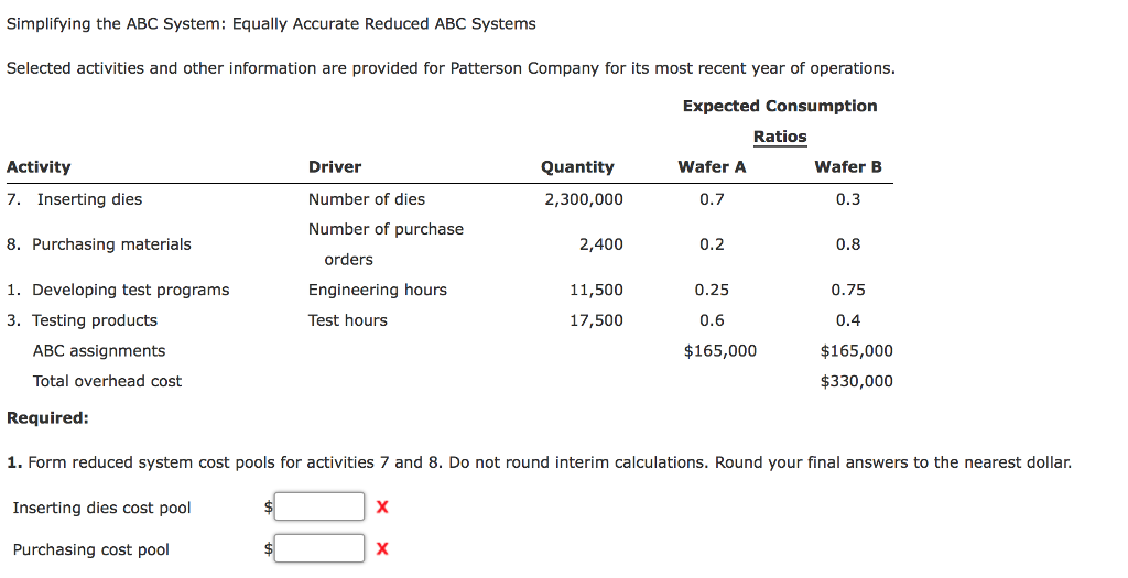 Solved Simplifying the ABC System: Equally Accurate Reduced | Chegg.com