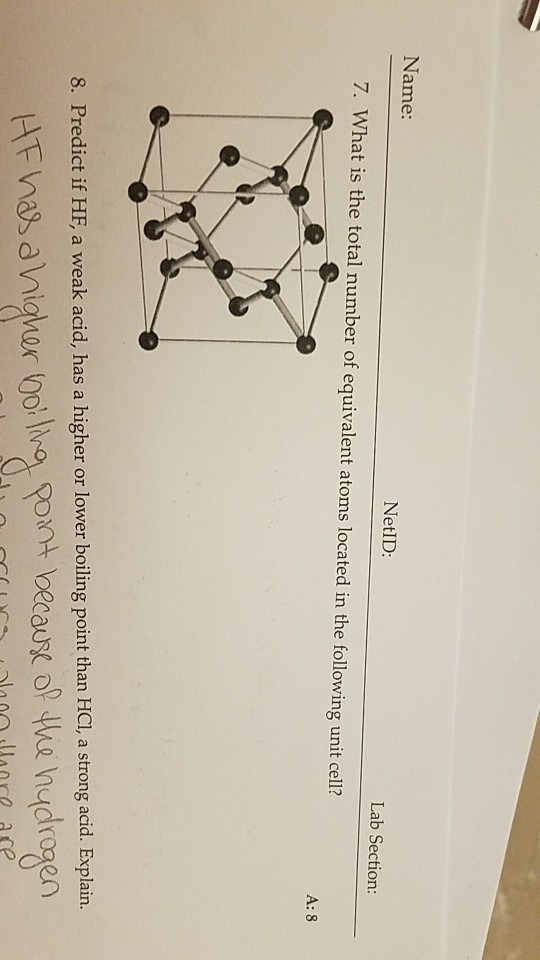 Solved Name Netid Lab Section 7 What Is The Total Number