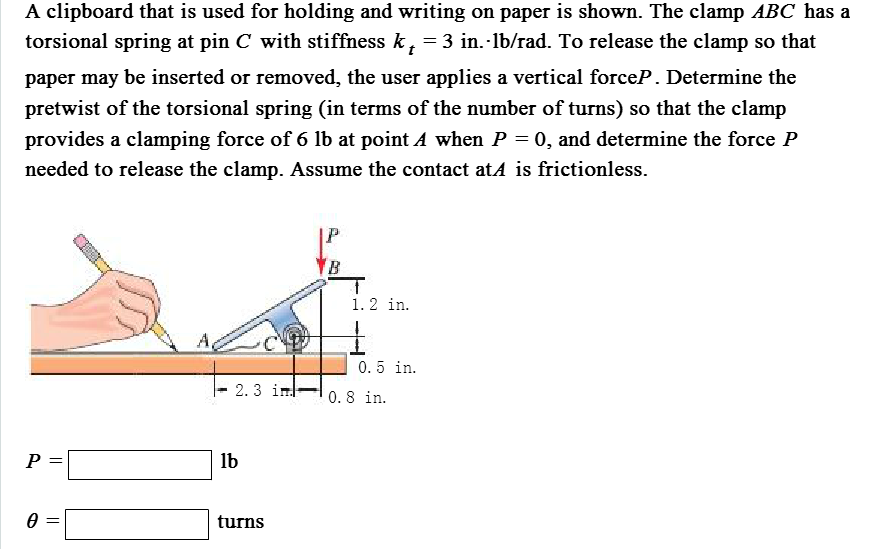 Solved A clipboard that is used for holding and writing on | Chegg.com