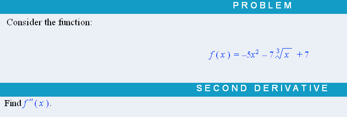 Solved Consider the function: f(x)=-5x^2-7cube root x +7 | Chegg.com