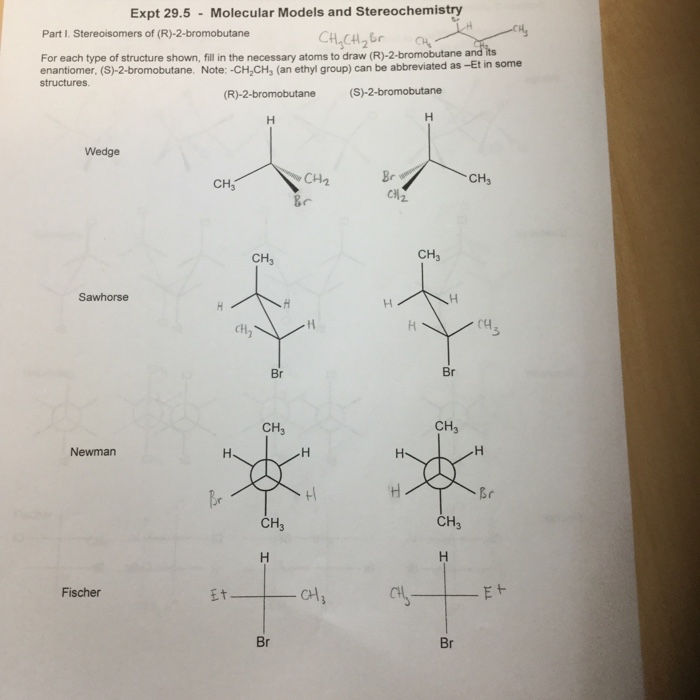 Solved For each type of structure shown, fill in the | Chegg.com