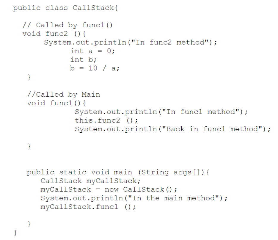 Solved 2. Handling exceptions a. b. c. d. Download the | Chegg.com
