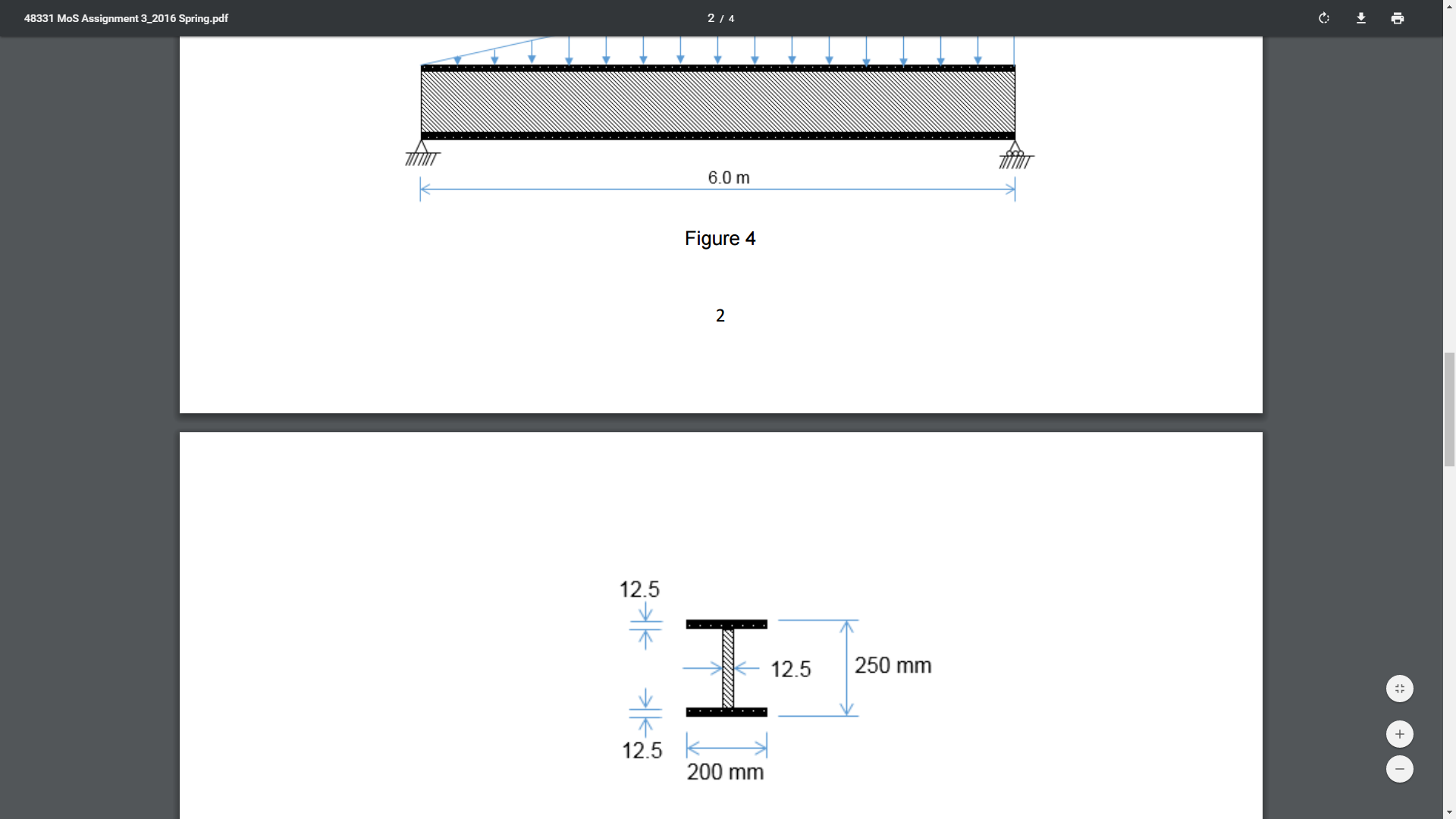 Solved The beam is fabricated using a mild-strength steel | Chegg.com Solved The beam is fabricated using a mild-strength steel | Chegg.com