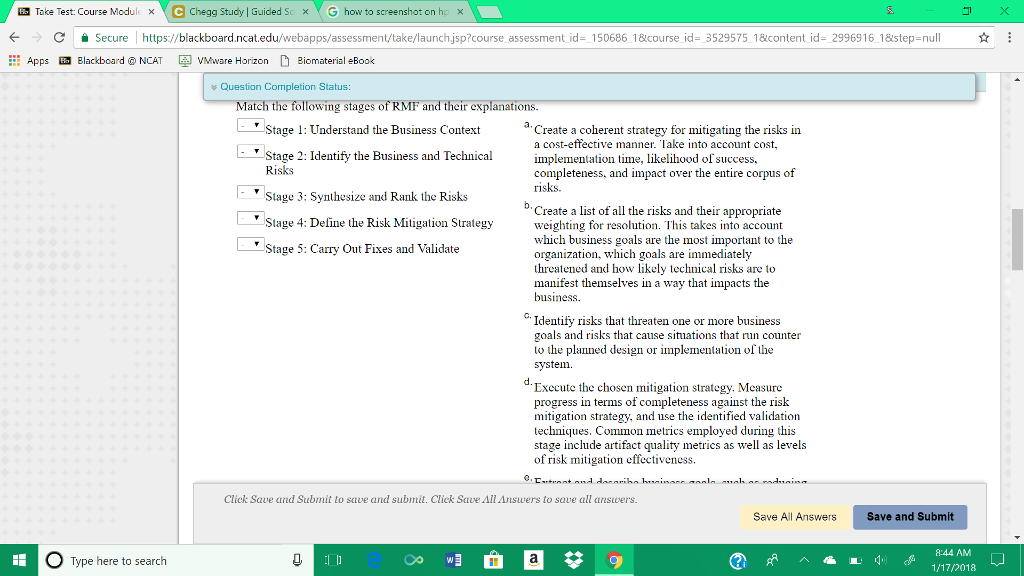 Solved Take Test: Course Modul 、G Clegg Study I Guided Sc 、G | Chegg.com