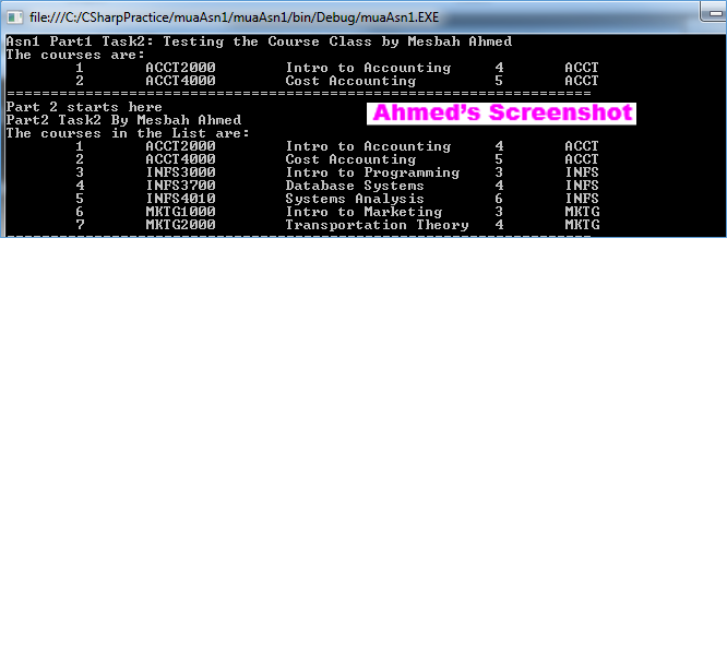 Solved First Create A C Console Project