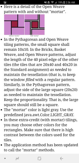 Solved Homework Assignment: Tiling In the assignment this | Chegg.com