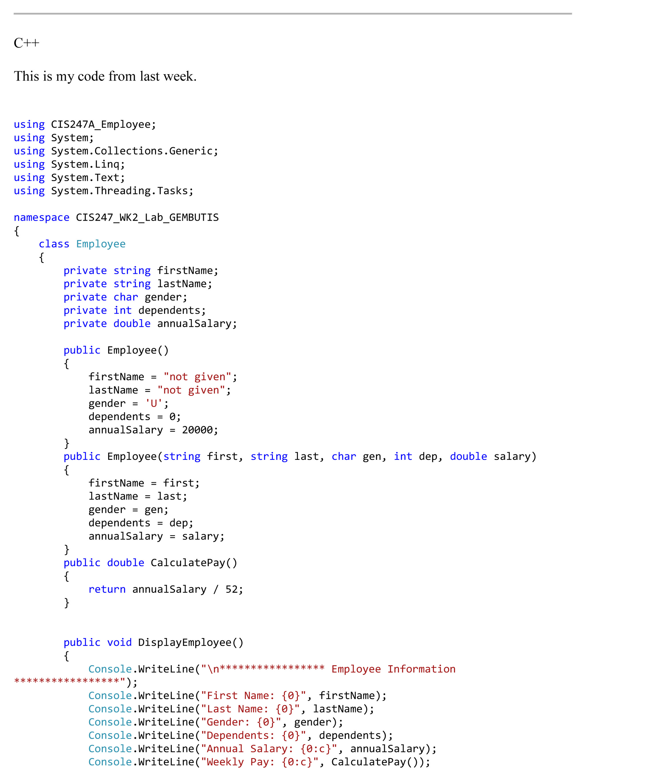 Solved Questioin iLAB OVERVIEW Scenario and Summary The | Chegg.com
