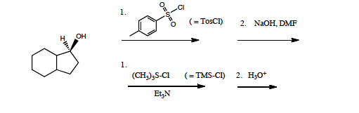 Solved Complete the reactions and show the stereochemistry | Chegg.com