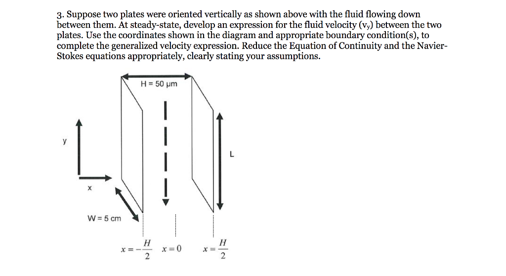 Solved assume that: fluid is Newtonian - fluid flow is at | Chegg.com