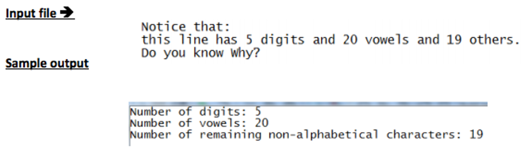 Solved 5. Vowels The text file “vowels.txt” contains a | Chegg.com