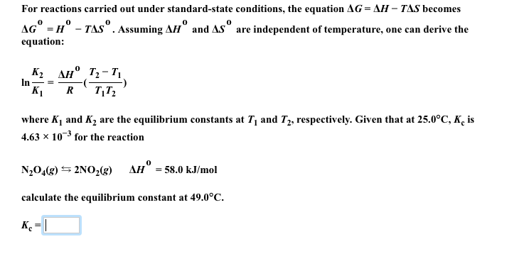 G=G0+Rtlnk Derivation / Chemical Thermodynamics Ppt Download : Post by ...