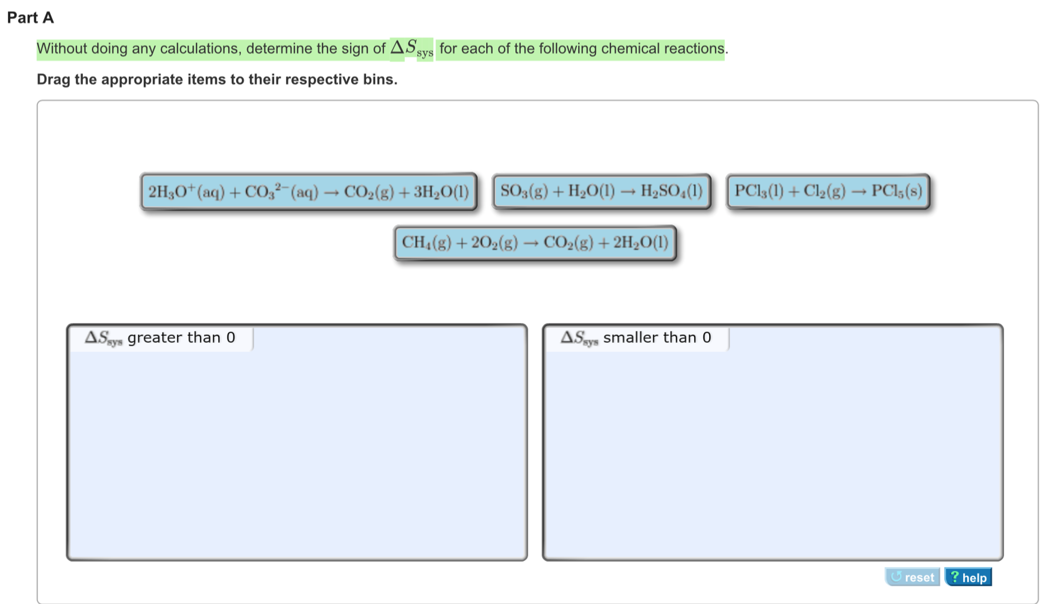 Solved Without doing any calculations, determine the sign of | Chegg.com