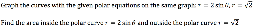 Solved Graph the curves with the given polar equations on | Chegg.com